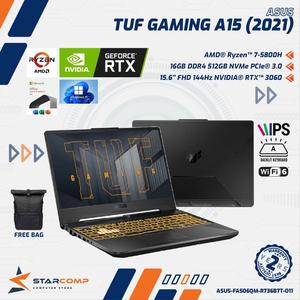 Jual ASUS TUF Gaming A15 FA506QM R7 5800H 16GB 512GB RTX3060 15.6" FHD ...