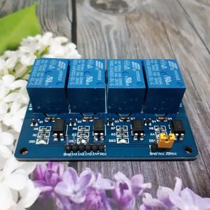 Jual T05. Relay Module 4 Ch 24V DC Low Level Trigger +Optocoupler High ...