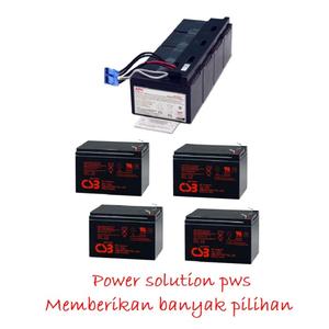 Jual RBC150 Battery Competible For UPS APC 4x Baterai CSB / LONG 12V 1 ...