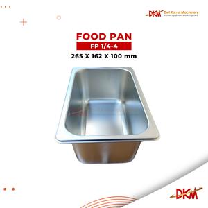 Jual Nampan Stainless / Food Pan FP 1/4-4 / FP 1/4 Tinggi 100 MM / Food ...
