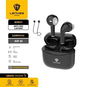 Promo LENYES AIR 45 WIRELESS BLUETOOTH 5.1 HIGH SOUND QUALITY EARBUDS ...
