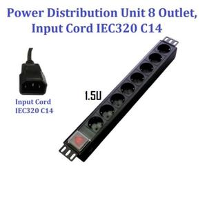 Jual Power Distribution Unit 8 Outlet Input Cord IEC320 C14 - 1.5U Best ...