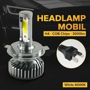 Jual Lampu Mobil Headlight Headlamp FXH4 LED H4 COB Chips 3000lm 24V ...