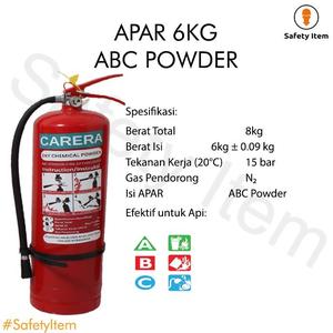 Jual Legends| APAR 6KG ABC Powder / Powder 6KG / Alat Pemadam Api - Kab ...