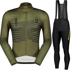 Jual SCOTT Cycling Men's Clothing Long Sleeve Jersey Pants Set ...