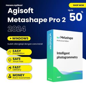Jual Software Photogrammetry: Agisoft Metashape Professional 2 Untuk ...