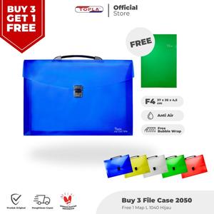 Jual TOPLA File Case 2050 Map Dokumen Berkas Topla Ukuran F4 Anti air ...