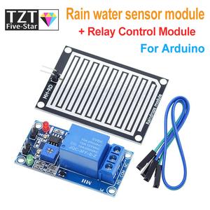 Jual Snow Raindrops Detection Sensor Module Rain Weather Module ...