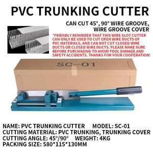Jual Sc-01 Wire Duct Cutter Plastic Slotted Wiring Duct And Covers ...
