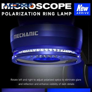 Jual MECHANIC Microscope Polarization Ring Lamp/Polarized Ring Light ...