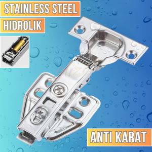 Jual Engsel Sendok Slow Motion Stainless Steel Anti Karat Hidrolik ...