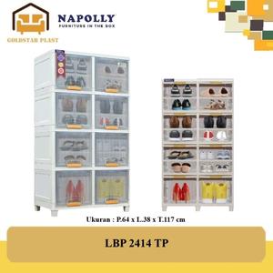 Jual TERBARU RAK SEPATU PLASTIK NAPOLLY/RAK SEPATU MINIMALIS/LOCKER ...