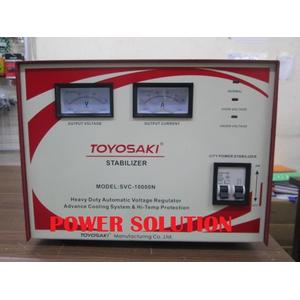 Jual STABILIZER LISTRIK 10KVA SERVOMOTOR [ STABILIZER TOYOSAKI 10000N ...
