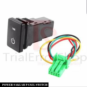 Jual eRN. POWER switch Saklar panel led bar | Switch push tekan Toyota ...