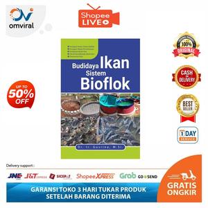 Jual Buku Panduan Perikanan : Budidaya Ikan Sistem Kolam Bioflok ...