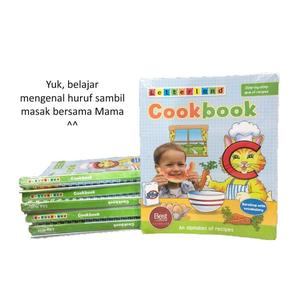 Jual Buku Belajar Huruf ALPHABET Cookbook A-Z Recipe Vocabulary anak ...