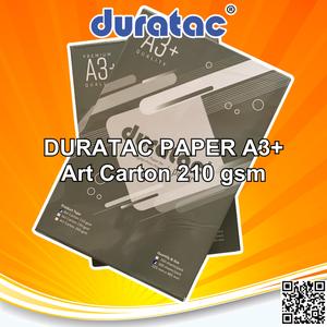 Jual (STR) - DURATAC GLOS KERTAS ART PAPER CARTON KARTON CTS 210 GSM A3 ...