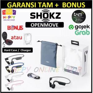 Jual SHOKZ OPENMOVE WIRELESS BONE CONDUCTION HEADPHONE AFTERSHOKZ OPEN ...