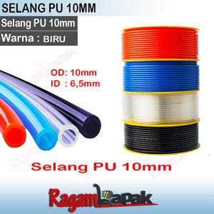 Jual Selang PU 10 mm x 6.5 mm Pneumatic 10mm Selang PU 10mm - BIRU ...