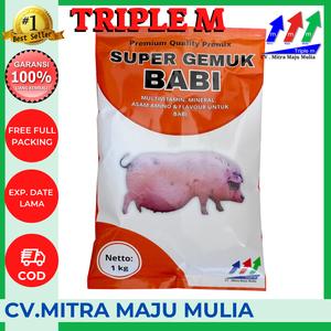 Jual PREMIX BABI SUPER GEMUK BABI 1 kg - Multivitamin, Mineral, Asam Amino dan Flavour Untuk ...