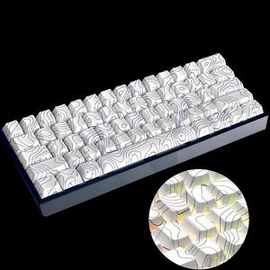 Jual Contour Theme, Keyboard Keycap Set PBT Cherry 136 Keys, Black ...