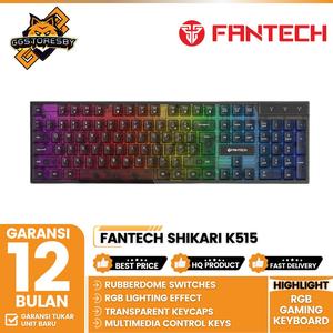 Jual [Oasis bites] FANTECH SHIKARI K515 RGB Gaming Keyboard Berkualitas ...