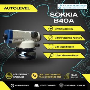 Jual PROMO AUTOMATIC LEVEL B40A / AUTOLEVEL / WATERPASS SOKKIA B-40A - 1 Rambu 5m - 2 Rambu 5m ...