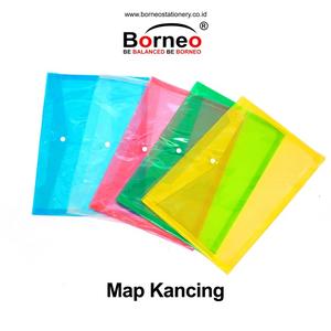 Promo MAP PLASTIK KANCING - Map Dokumen / Map Kancing uk.A4 / Folio ...