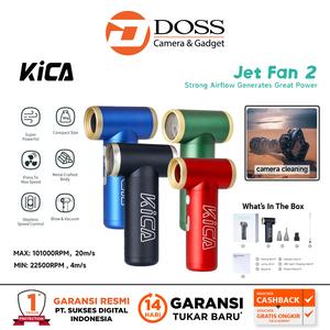 Promo Kica JetFan 2S Turbo Fan Mini Portable Jet Fan 2S - Red Cicil 0% ...