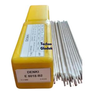 Jual Kawat las DENKI E8018 B2 diameter 3.2 mm (harga per box) - 3.2 mm Best - Kota Bandung ...