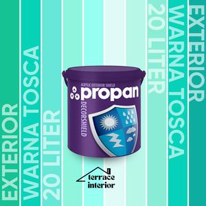 Promo Cat Tembok Exterior Propan Decorshield DW 500 Warna Tosca 20 ...