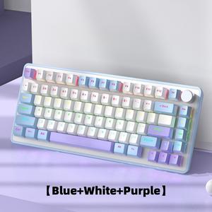 Jual Portable 75% Mechanical Gaming Keyboard 82 Keys Wired Office ...