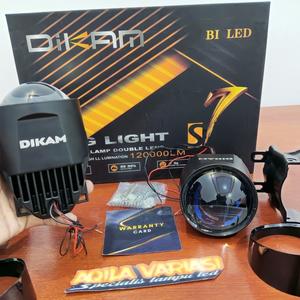 Jual TOP LAMPU FHOGLAMP BI-LED DIKAM S7 3 INCH BLUELENS PNP HONDA ...