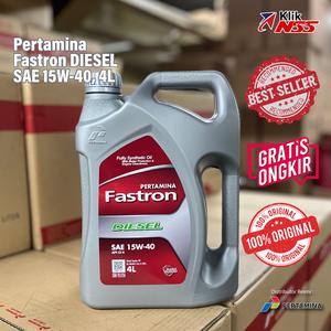 Promo Oli Mobil Pertamina FASTRON DIESEL 15W-40 API CI4 LAM 4L ...