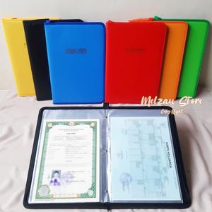 Jual Dokumen Keeper Ukuran Folio isi 20 Lembar / Map Ijazah / Map KK ...