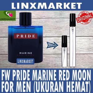 Jual FRAGRANCE WORLD PRIDE MARINE RED MOON FOR MEN EDP EAU DE PARFUM UKURAN HEMAT - 2ML - Kota ...