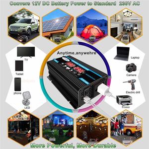 Jual Terbaik Inverter Frekuensi Tinggi Modifikasi Gelombang Sinus 4000W Inverter Pure Sine Wave ...