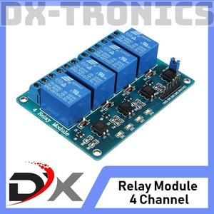 Jual As Relay Module 4 Channel 5V With Optocoupler (Arduino Compatible ...