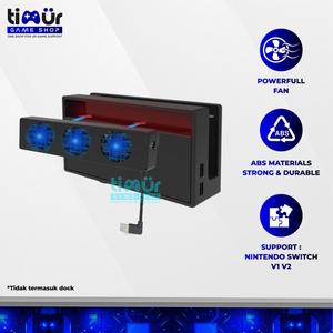 Jual Monster Riser - Kipas Nintendo Switch Console Cooling Fan Dobe ...