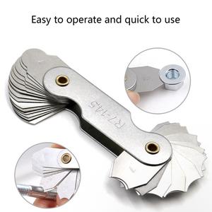 Jual Radius Template R Gauge R1-6.5 R7-14.5 R15-25 Radius Gage Plate ...
