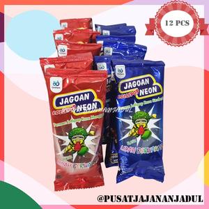 Jual eRN. 1 Renteng Permen Jagoan Neon - Lolipop Jajanan Jadul Era 90an ...