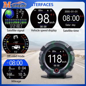 Jual Car Head Up Display 4x4 Off-road Inclinometer Slope Angle Speed ...