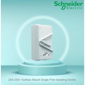Jual Schneider Electric Wiring Kavacha 20A 250V Surface Mount Single Pole Isolating Switch ...