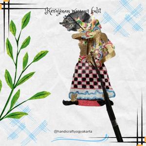 Jual kerajinan tangan wayang kulit asli DEWA RUCI 30cm - Kab. Bantul ...