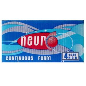 Jual Kertas Continuous Form Neuro 9,5X11 4 Ply Utuh / Dibagi 2 - Utuh ...