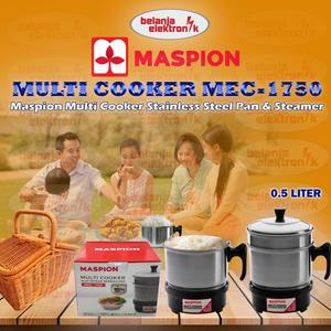 Jual MASPION MULTI ELEKTRIK COOKER MEC 1750 PANCI LISTRIK 0.5 LITER II ...