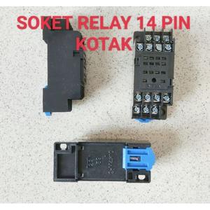 Jual SOKET RELAY 14 PIN / SOCKET RELAY 14 KAKI KOTAK - Kota Surabaya ...