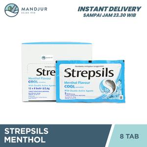 Jual Strepsils (Menthol Flavor) Sachet - Permen Pelega Sakit ...