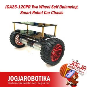 Jual JGA25-12CPR Two Wheel Self Balancing Smart Robot Car Chasis ...