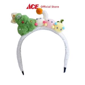 Jual Noelle Bando Natal Christmas Tree - Putih/Hijau Xmas Headband ...